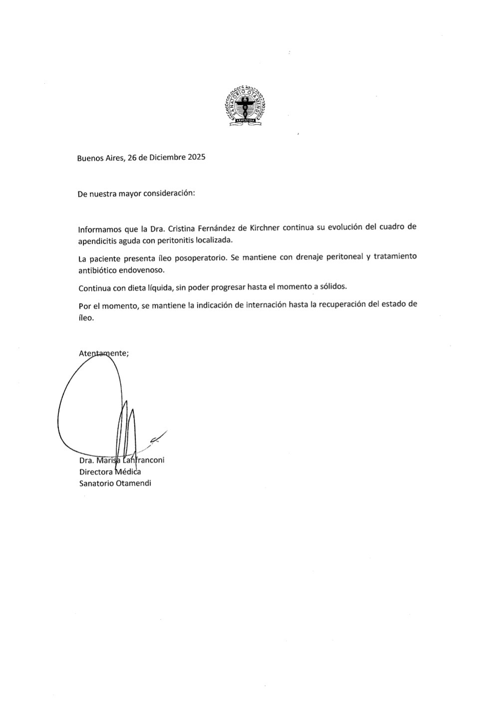 CFK Health: Argentina Update | Ours Abroad News